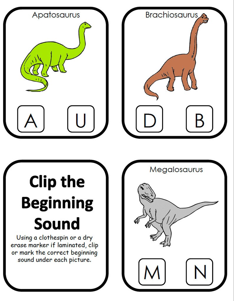 Dinosaurs-preschool -kindergarten- Homeschool - Teacher - School ...