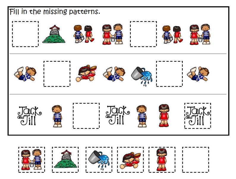 Jack and Jill -preschool -kindergarten- Homeschool - Teacher - School ...
