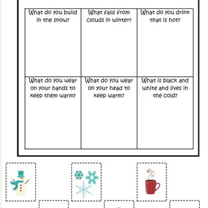 Winter Wonderland-preschool -kindergarten- Homeschool - Teacher ...