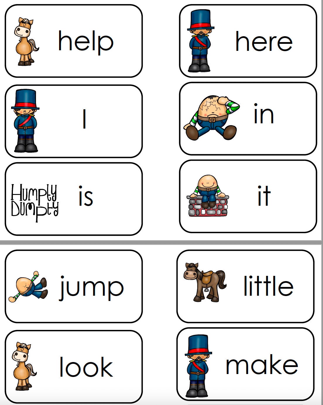 Humpty Dumpty -preschool -kindergarten- Homeschool - Teacher - School ...