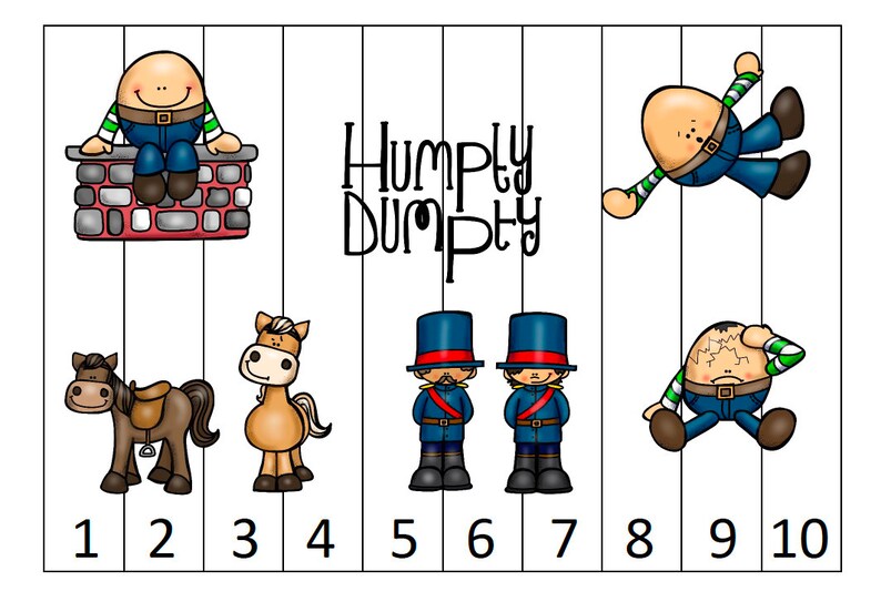 Humpty Dumpty -preschool -kindergarten- Homeschool - Teacher - School ...