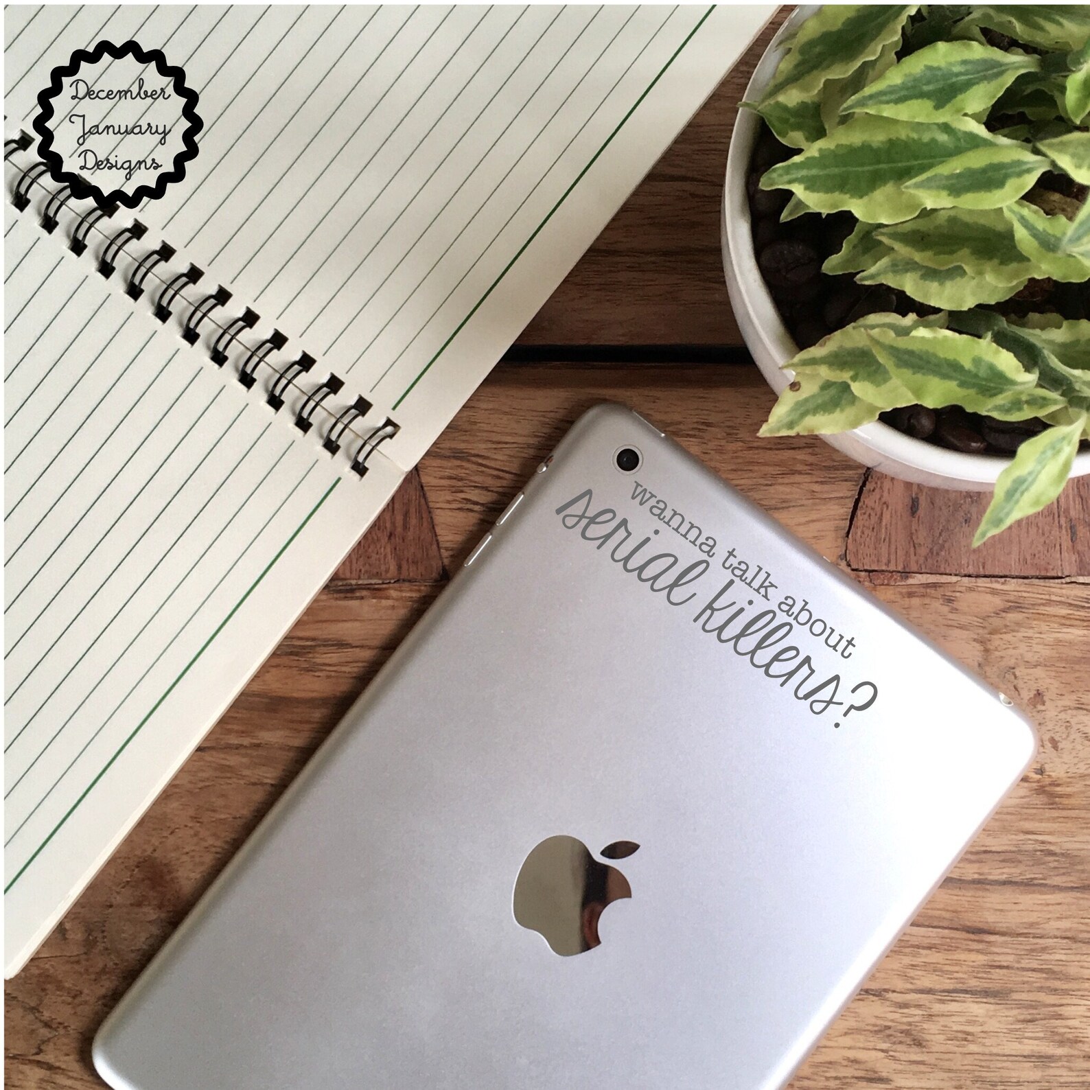 Serial Killers Decal True Crime Sticker Wanna Talk About | Etsy