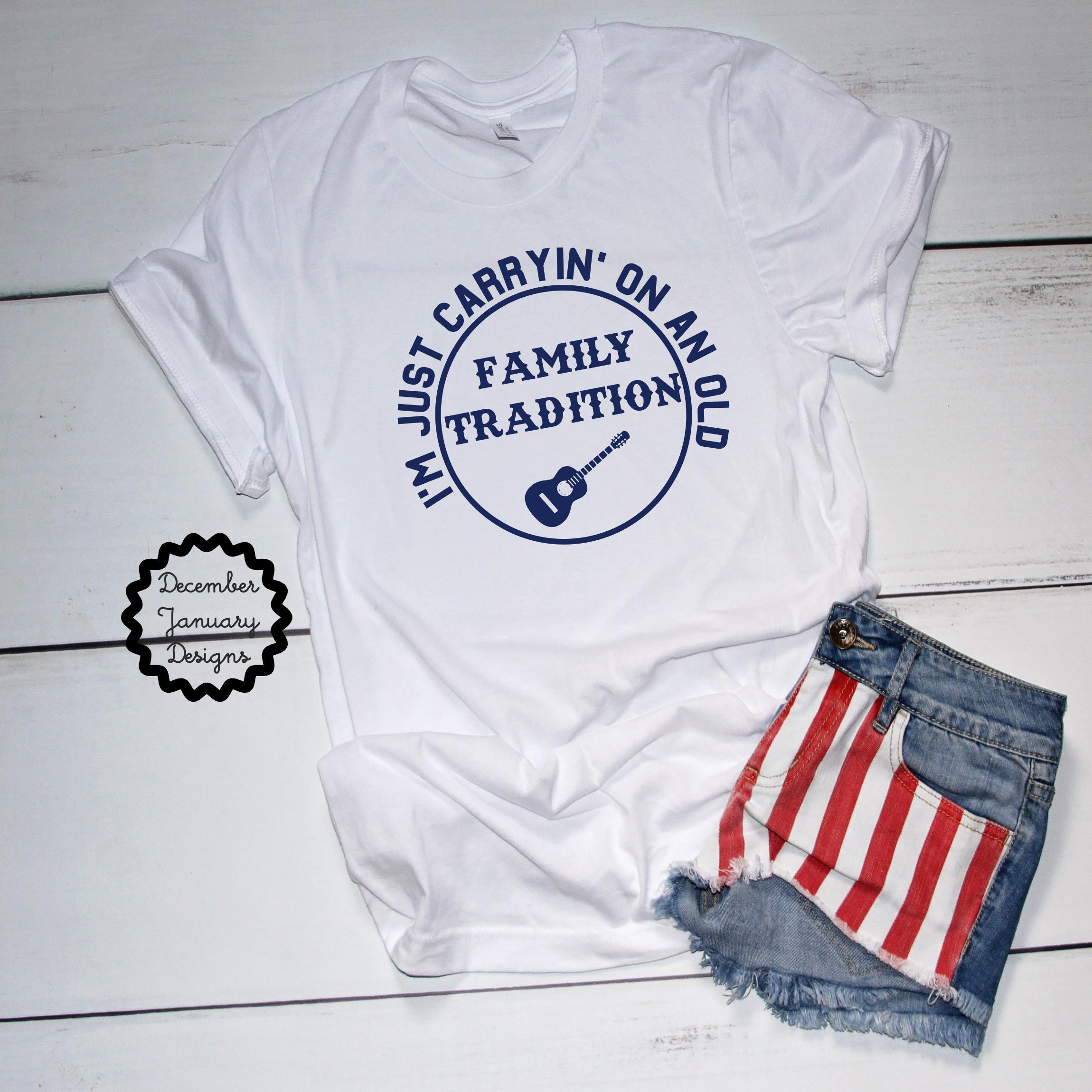 Family Tradition Hank Williams Jr. SVG Cut File Instant Download - Etsy