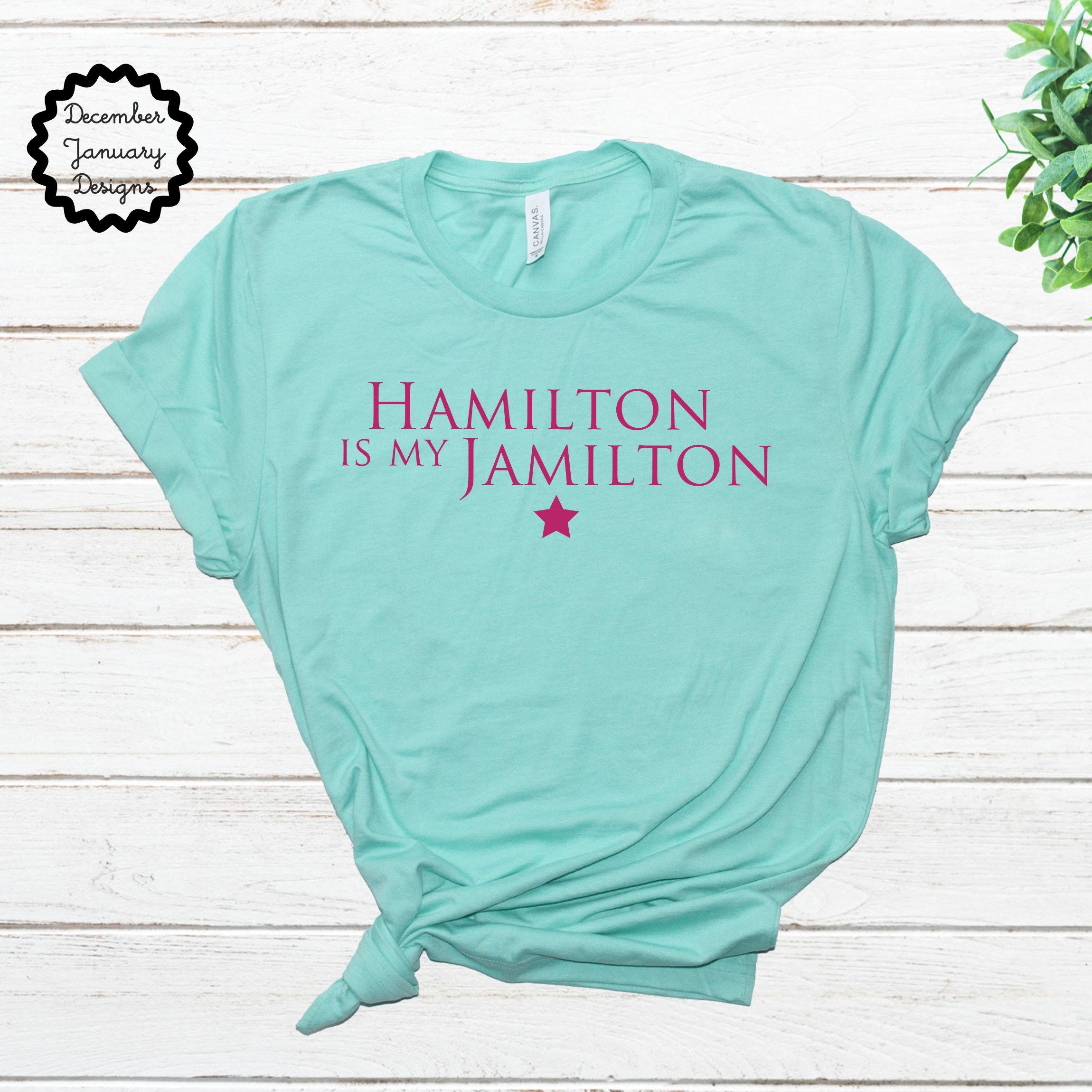 Hamilton Shirt, Funny Hamilton Tshirt, Hamilton is My Jamilton, Women ...