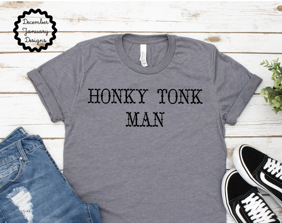 Honky Tonk Man Tee, Dwight Yoakam Tshirt, 90s Country T-shirt, Classic ...