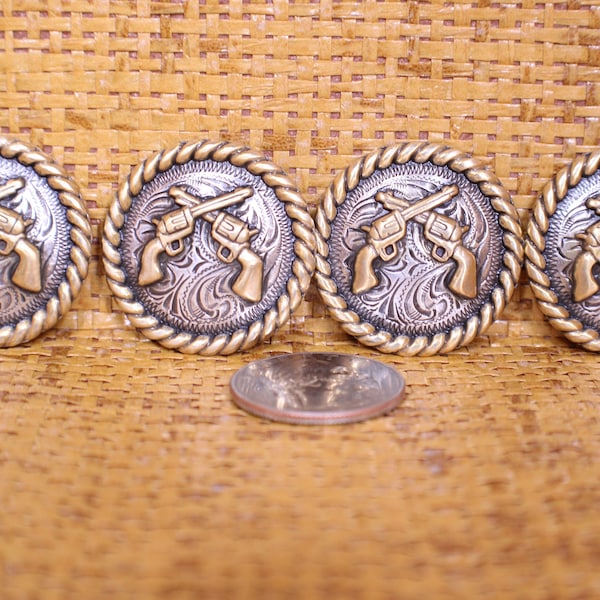 Saddle Conchos - Etsy