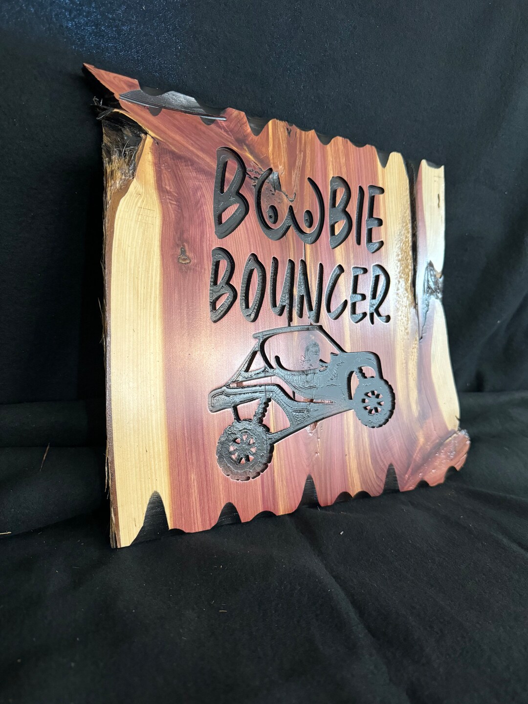 Live Edge Cedar, Wood Sign, Cabin, Custom, Rustic, Farm, Personalized ...