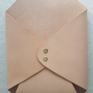 Extra Large Leather Wall Hanging Envelope, Leather Envelope, Mail ...