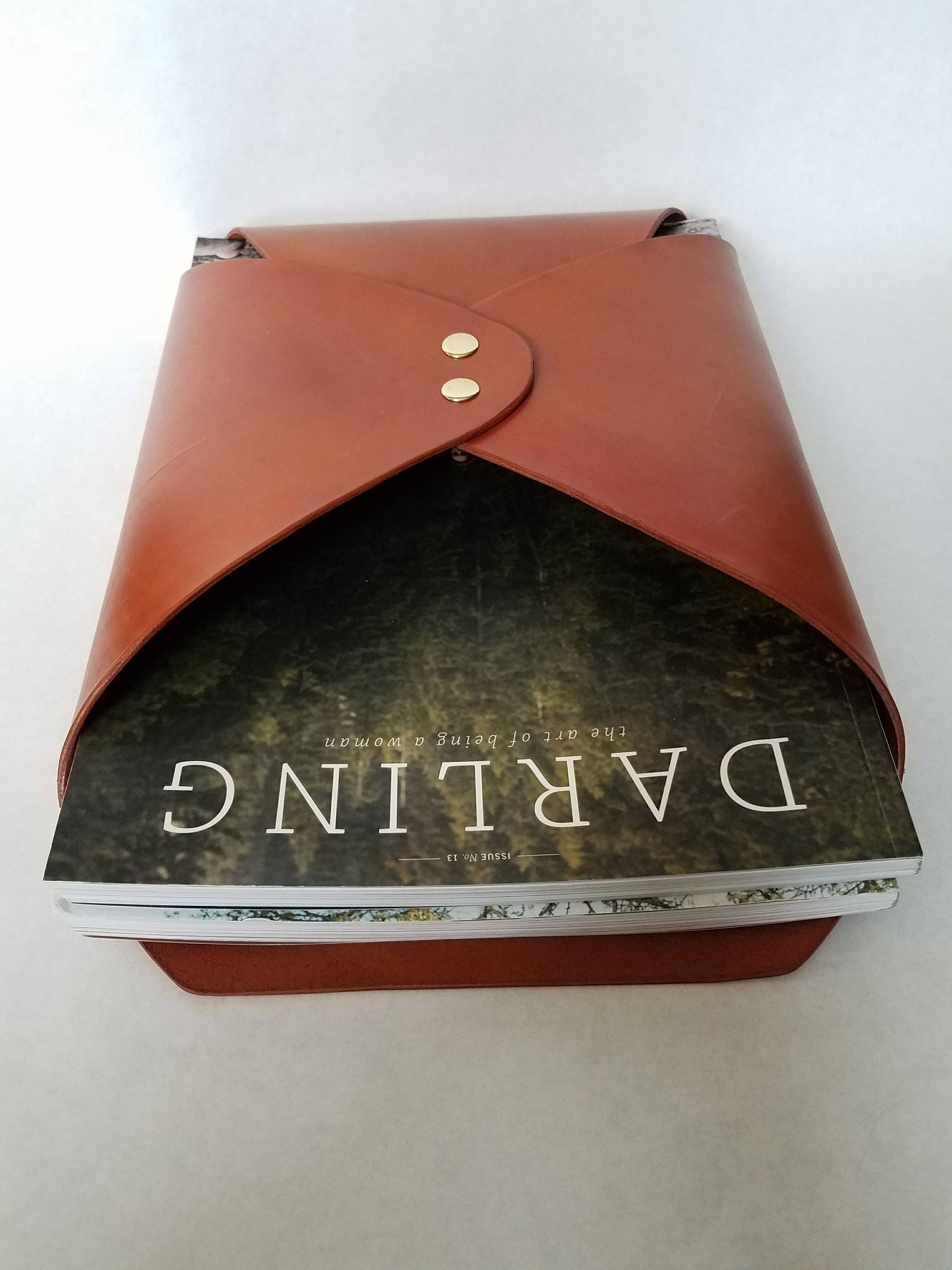 Extra Large Leather Wall Hanging Envelope Leather Envelope - Etsy