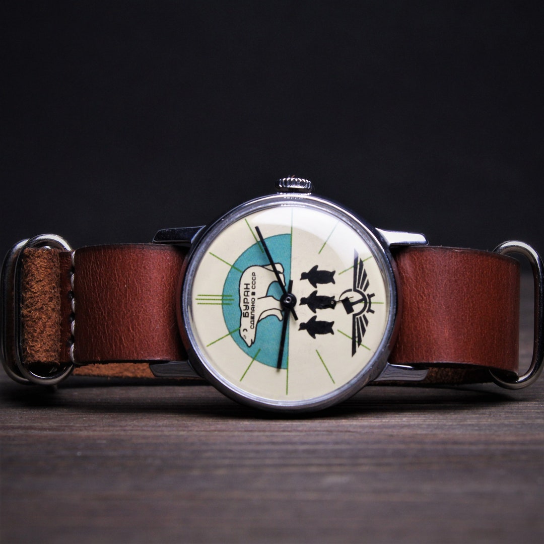 Vintage Watch Watches for Men White Watch Watch Men - Etsy