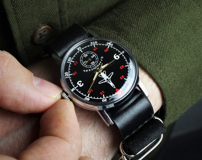 Military Vintage Wrist Watch Shturmanskie Aviator. Mechanical Men Watch ...