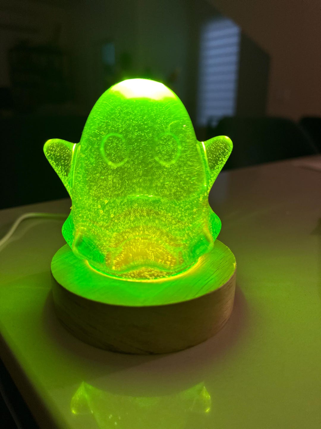 Glow Bubble Flubber Ghost Nightlight - Etsy