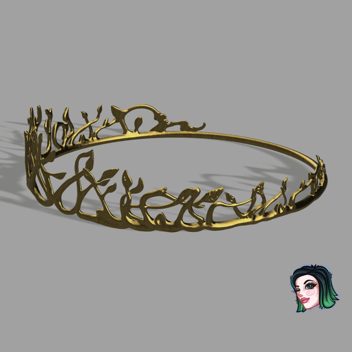 3D Model Margo the Magicians Fillory Crown Digital - Etsy