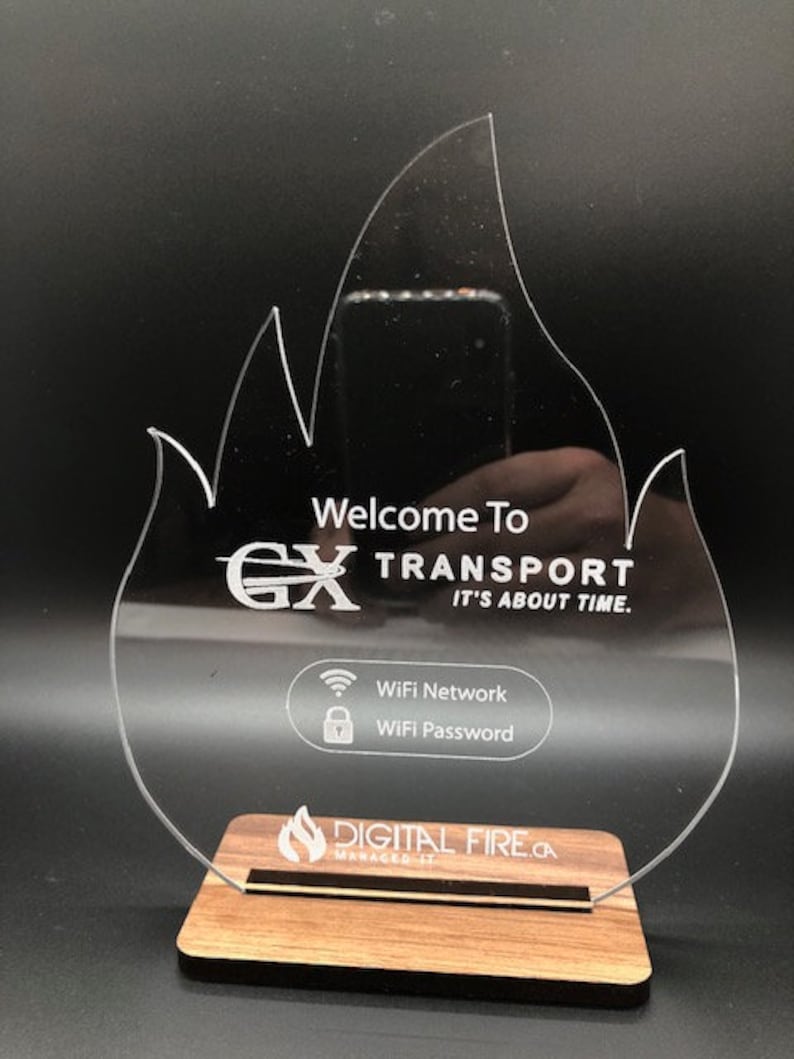 Acrylic Trophy/award/table Sign Personalized | Etsy