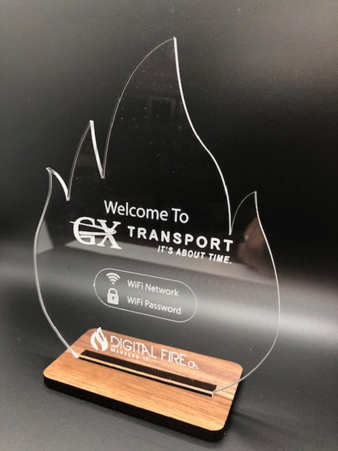 Acrylic Trophy/award/table Sign - Personalized - Etsy