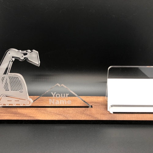 Personalized Excavator Heavy Equipment Construction | Etsy