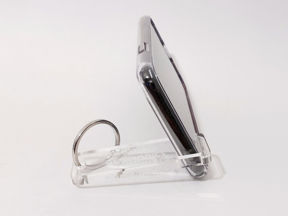 Personalized Acrylic Key Chain/phone Stand - Etsy