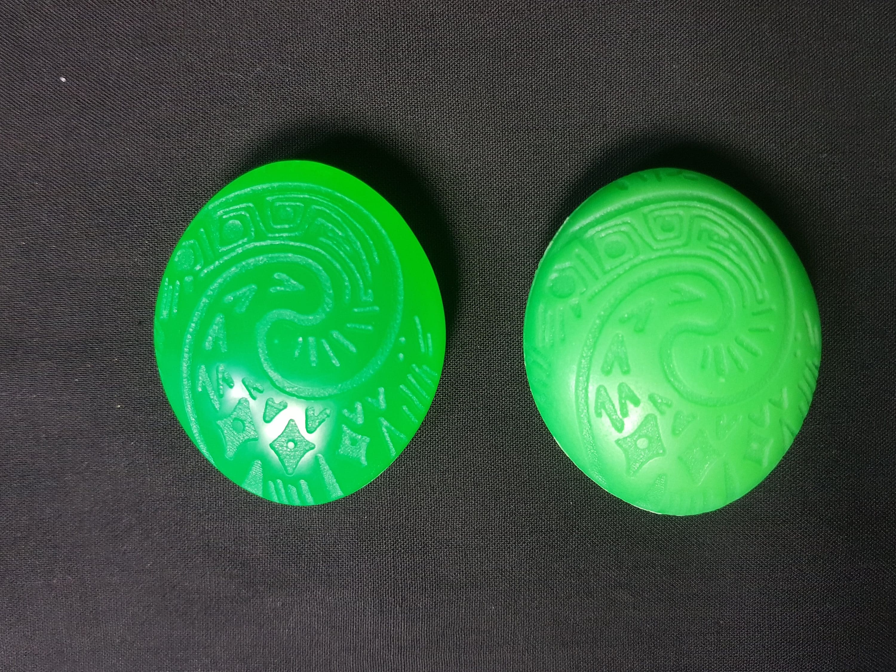 Moana Heart Of Te Fiti luminous or glow in the dark | Etsy