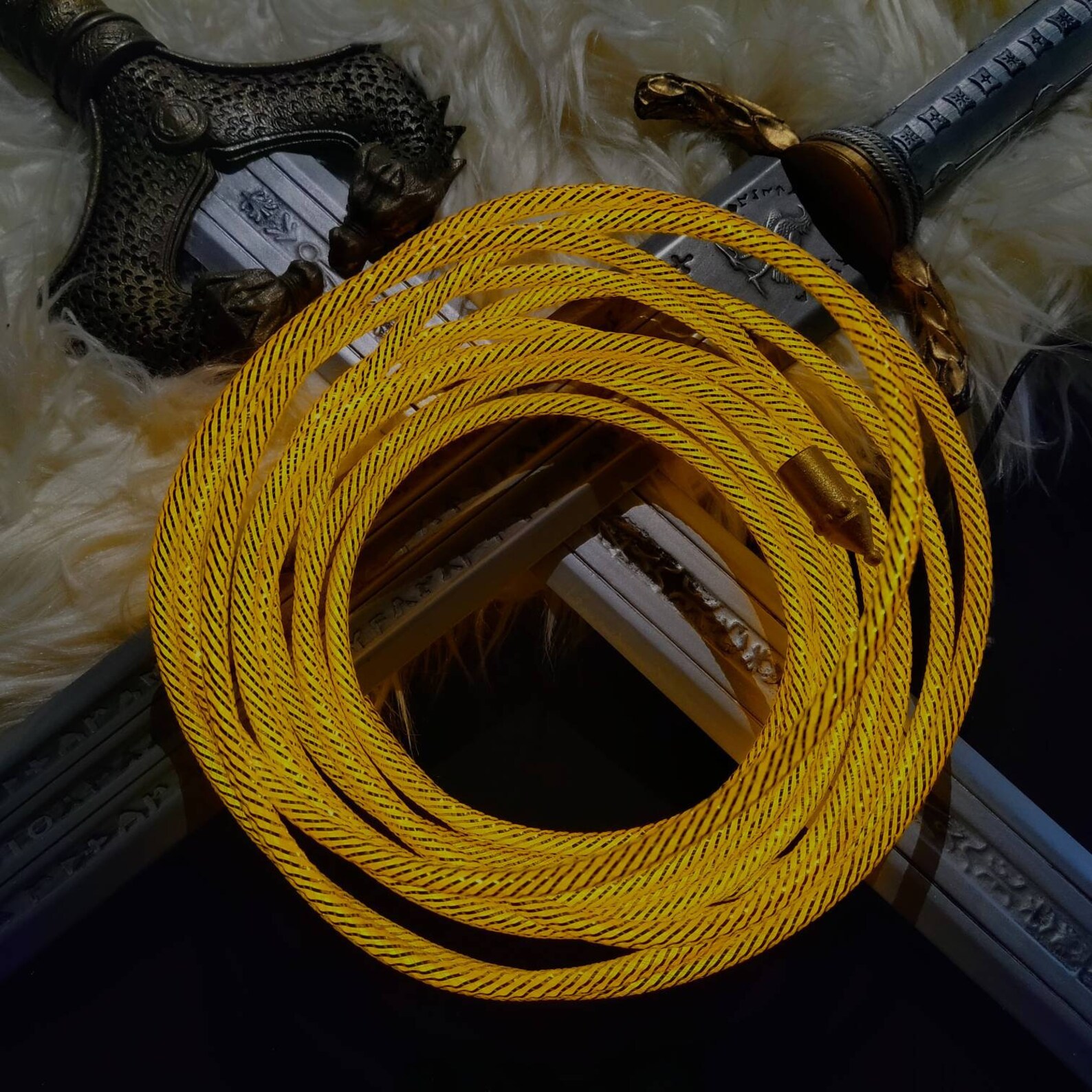 Glowing Wonder Woman Lasso Of Truth Extra Long Etsy