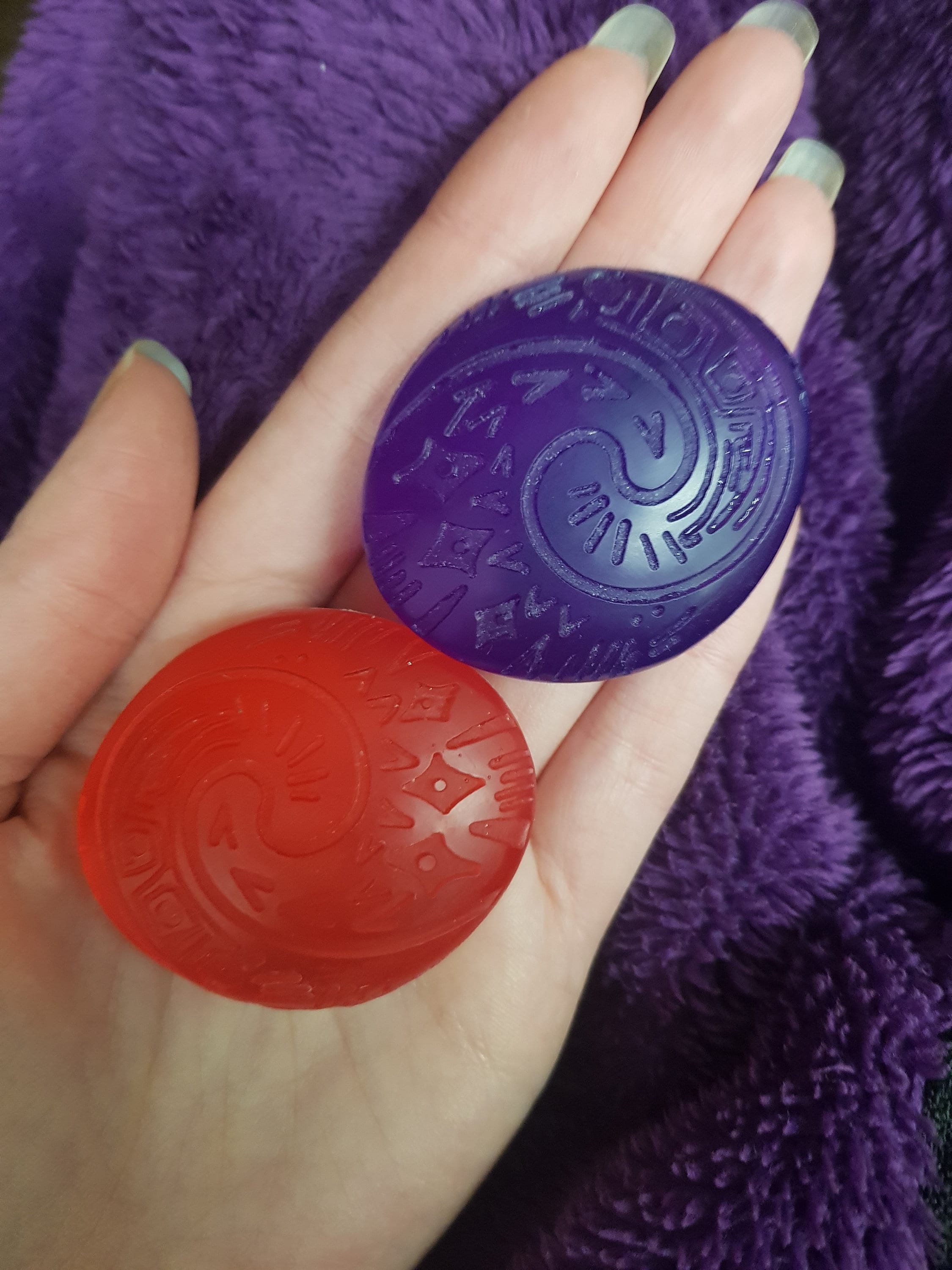 Moana Heart luminous glow in dark or Pendant SECONDS/REJECTS | Etsy