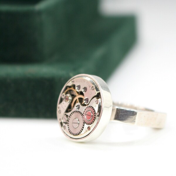 Watch Movement Ring - Etsy