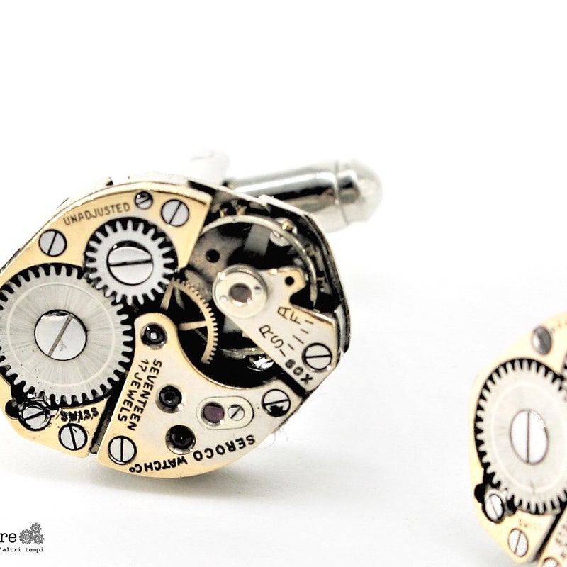 Clock Cufflinks - Etsy