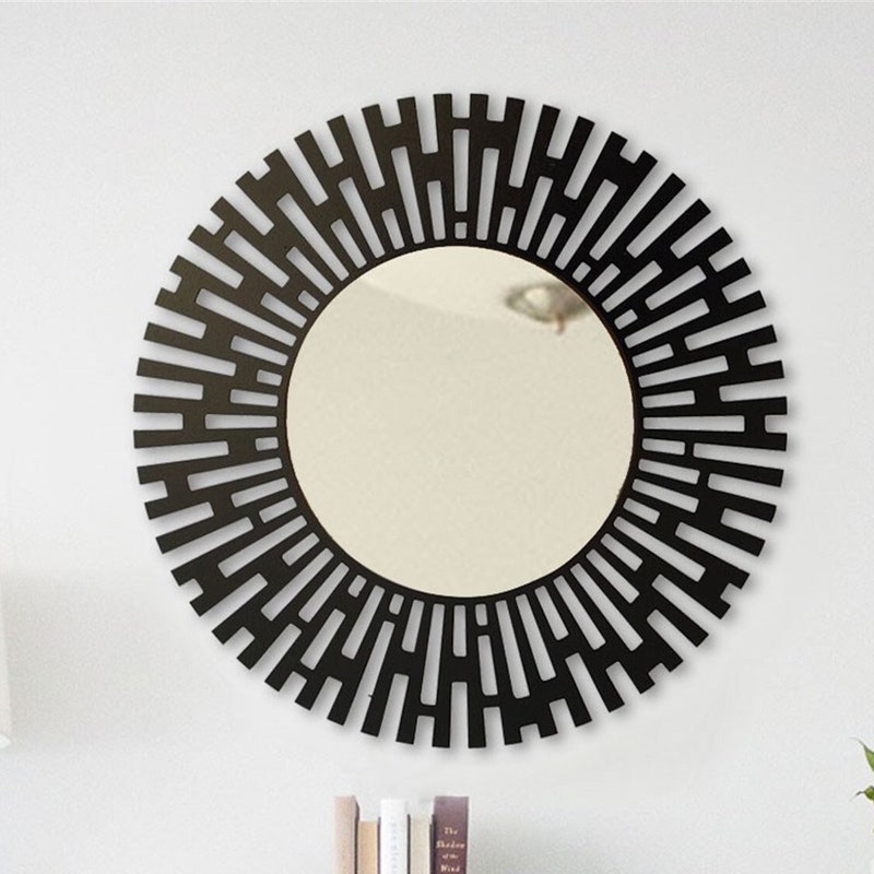 60” Round Mirror - Etsy