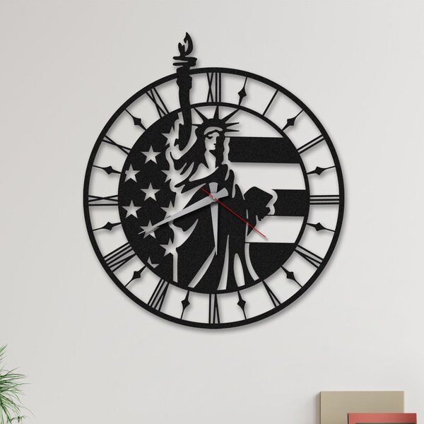 Statue of Liberty Wall Clock - Etsy