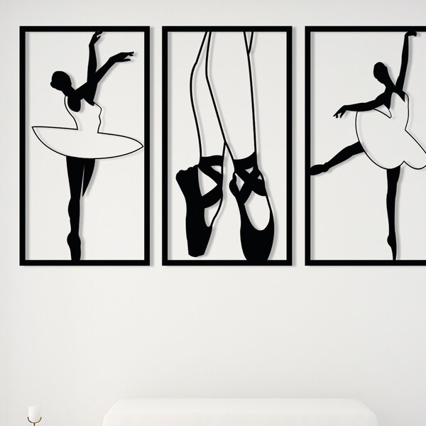 Ballerina Wall Decor - Etsy