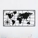 Metal World Map Metal Wall Decor Art Work World Map Wall - Etsy