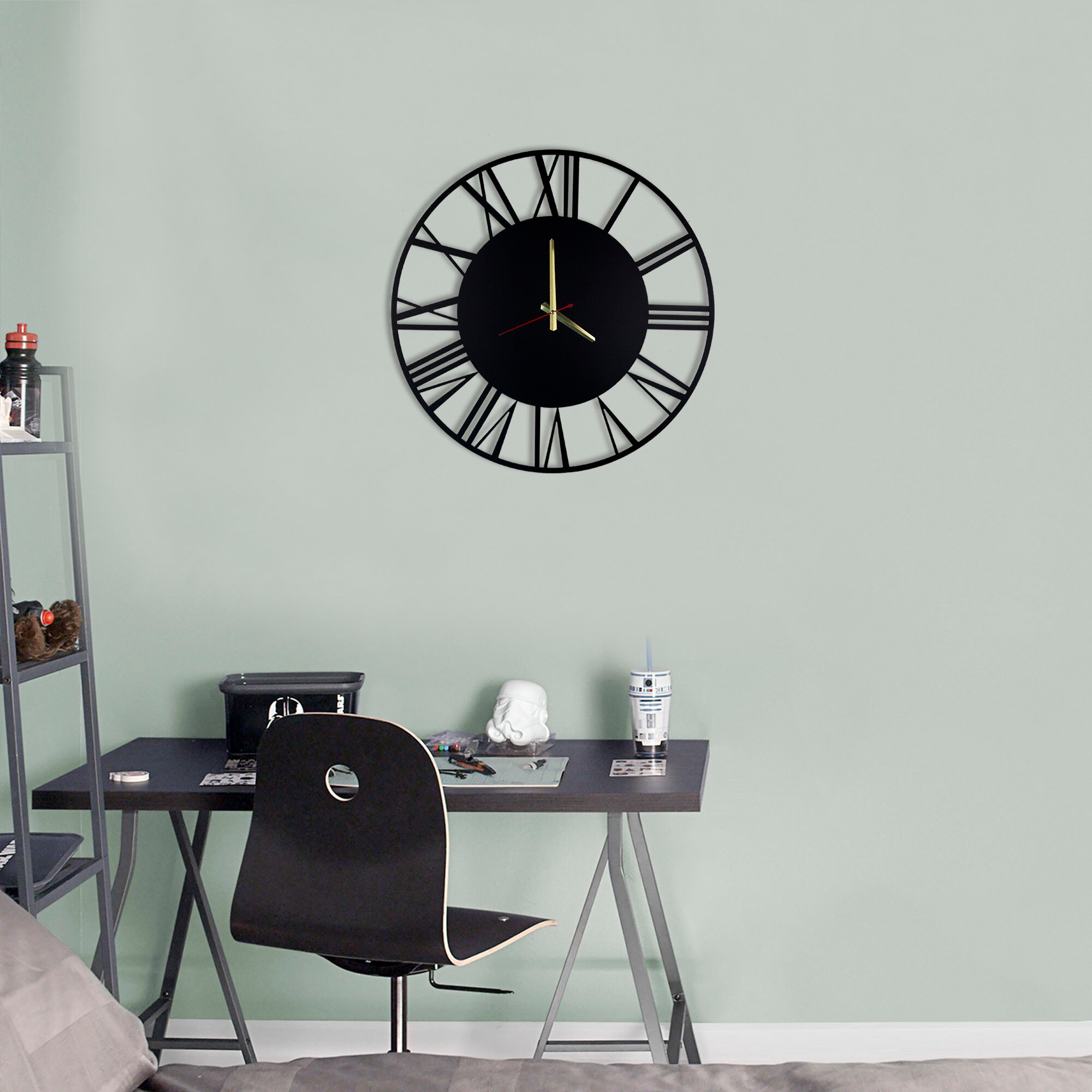 Milano Unique Design Metal Wall Clock Metal Wall Decor Art | Etsy