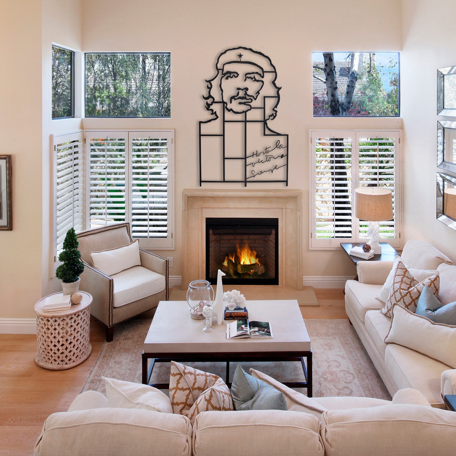 Che Metal Wall Decor Metal Wall Decor Art Work Metal Wall | Etsy