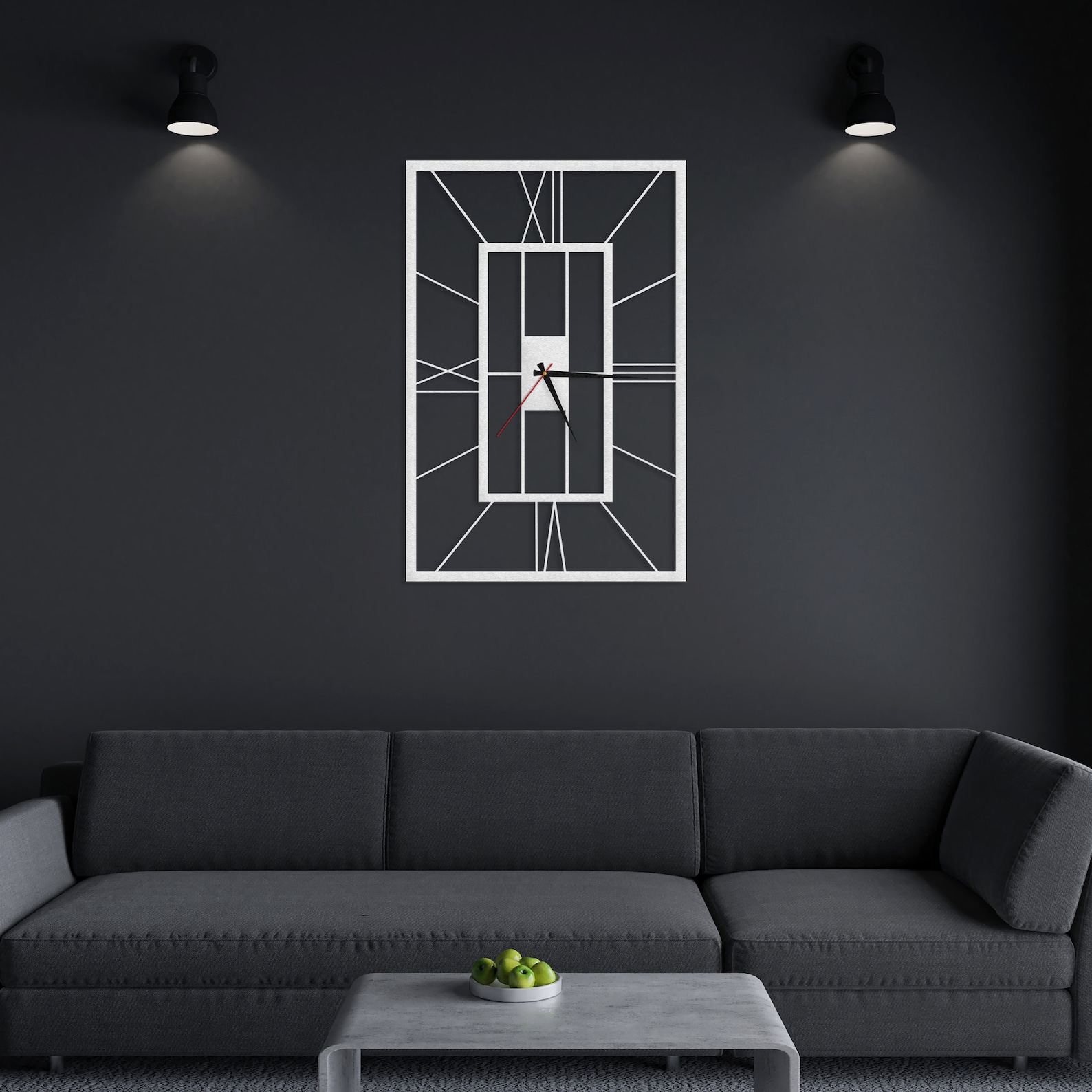 Metal Wall Decor Metal Wall Art Rectangle Design Metal Wall - Etsy UK