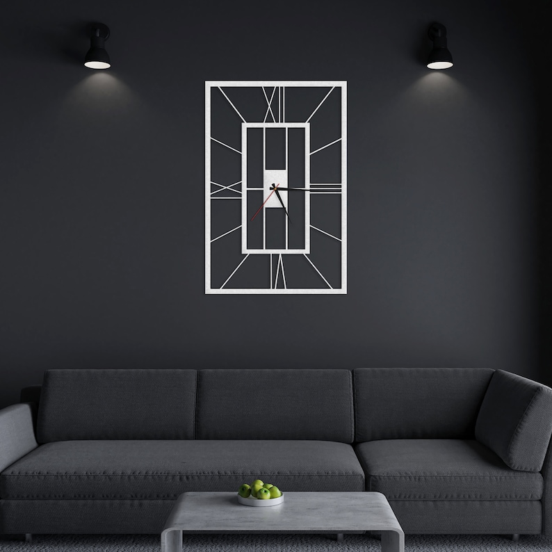 Metal Wall Decor Metal Wall Art Rectangle Design Metal Wall - Etsy UK