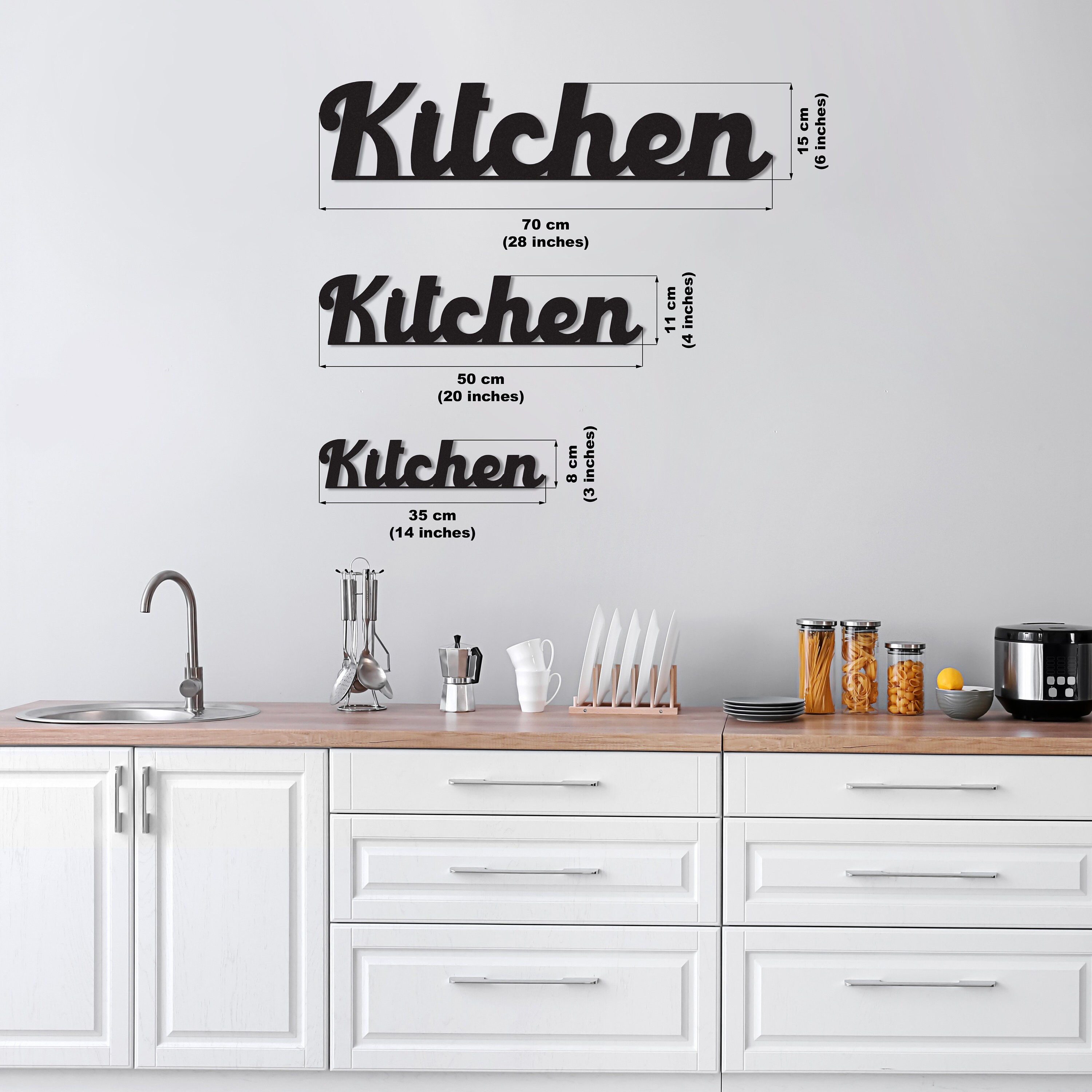 Metal Decor Kitchen Sign Kitchen Wall Decor Gift for Her - Etsy