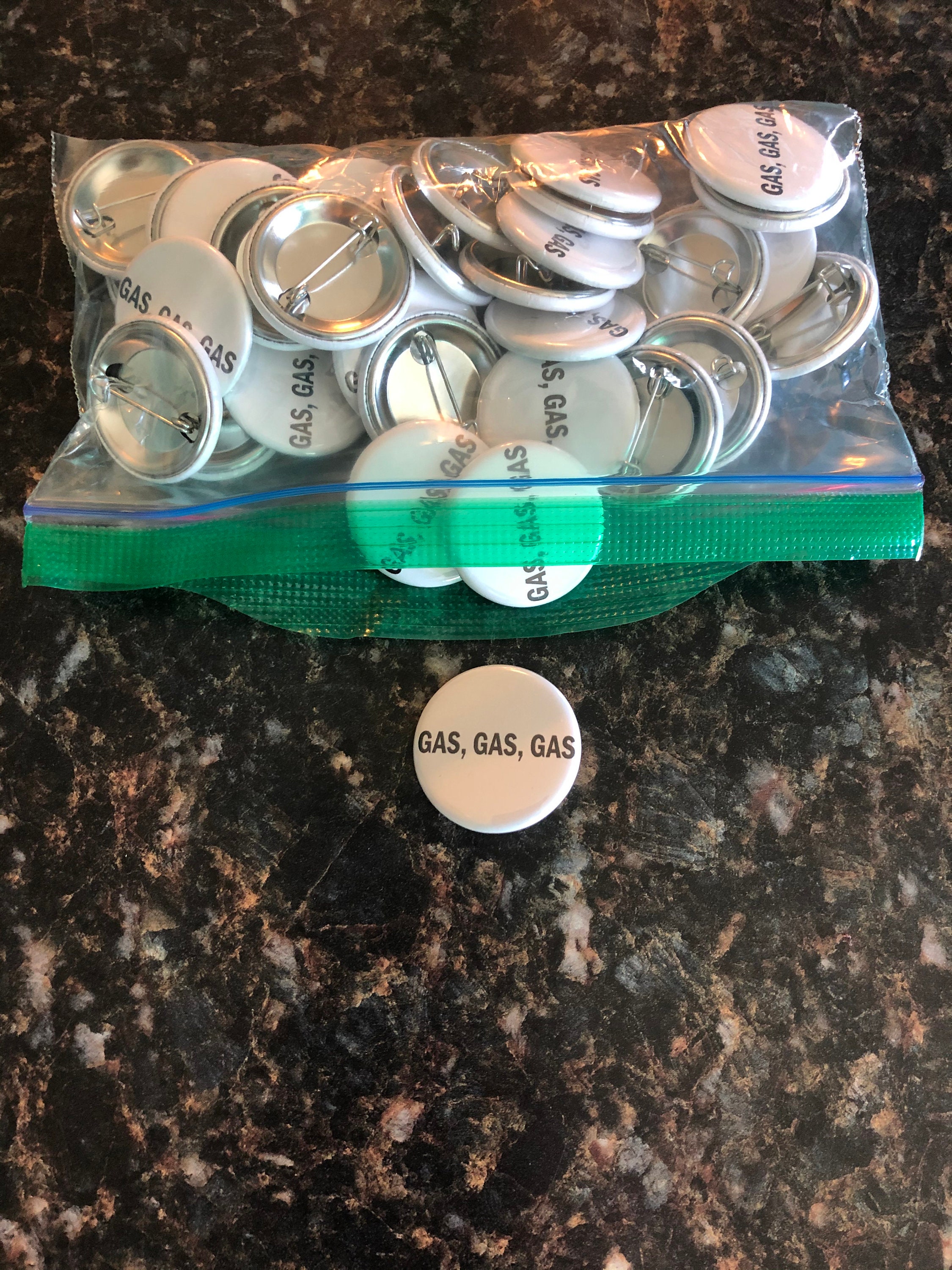 Gas, Gas, Gas Button Aka Prepare for MOPP mission Oriented Protective ...