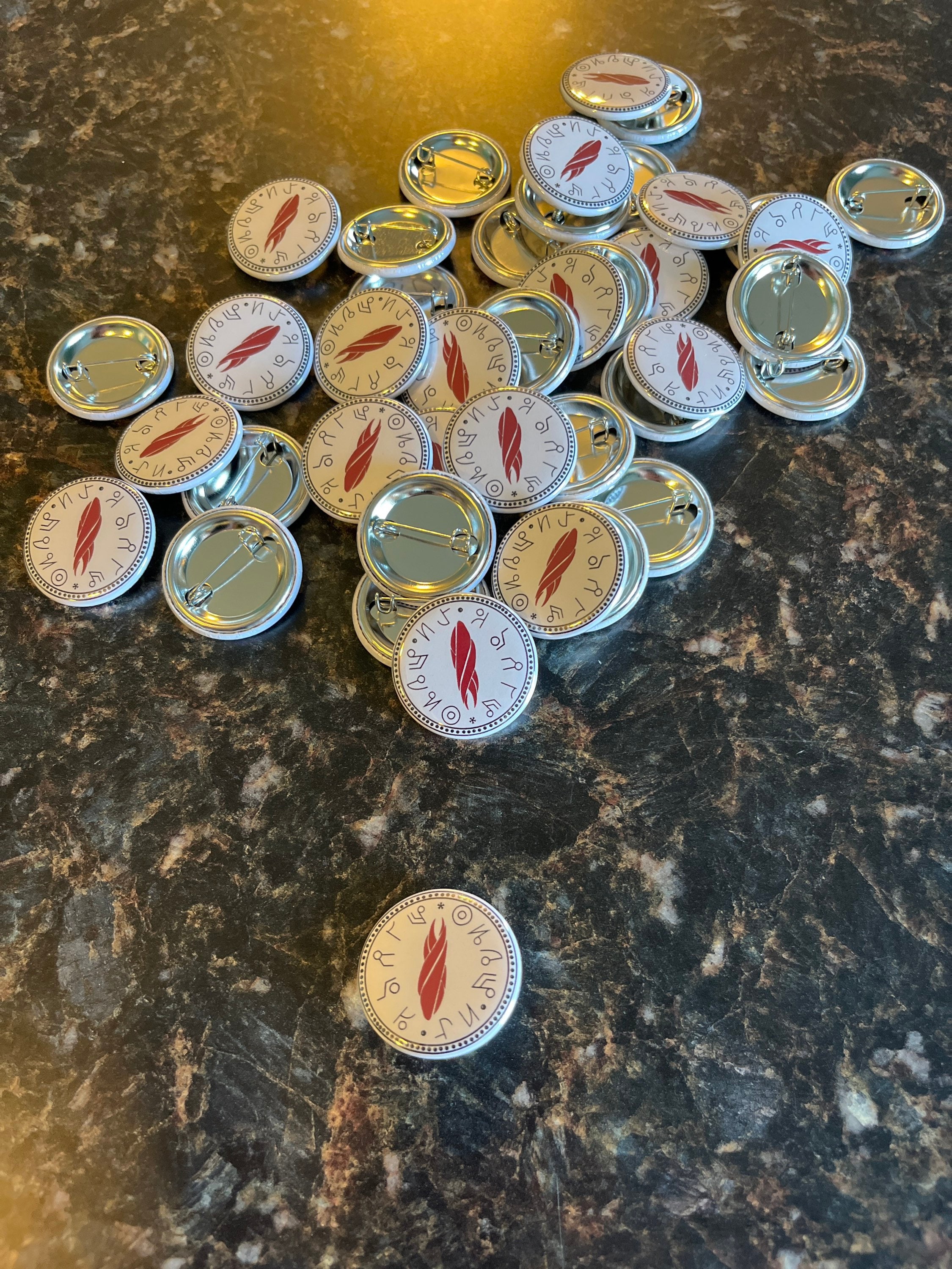 Dead Space: Make Us Whole Unitology Button With Red Marker - Etsy