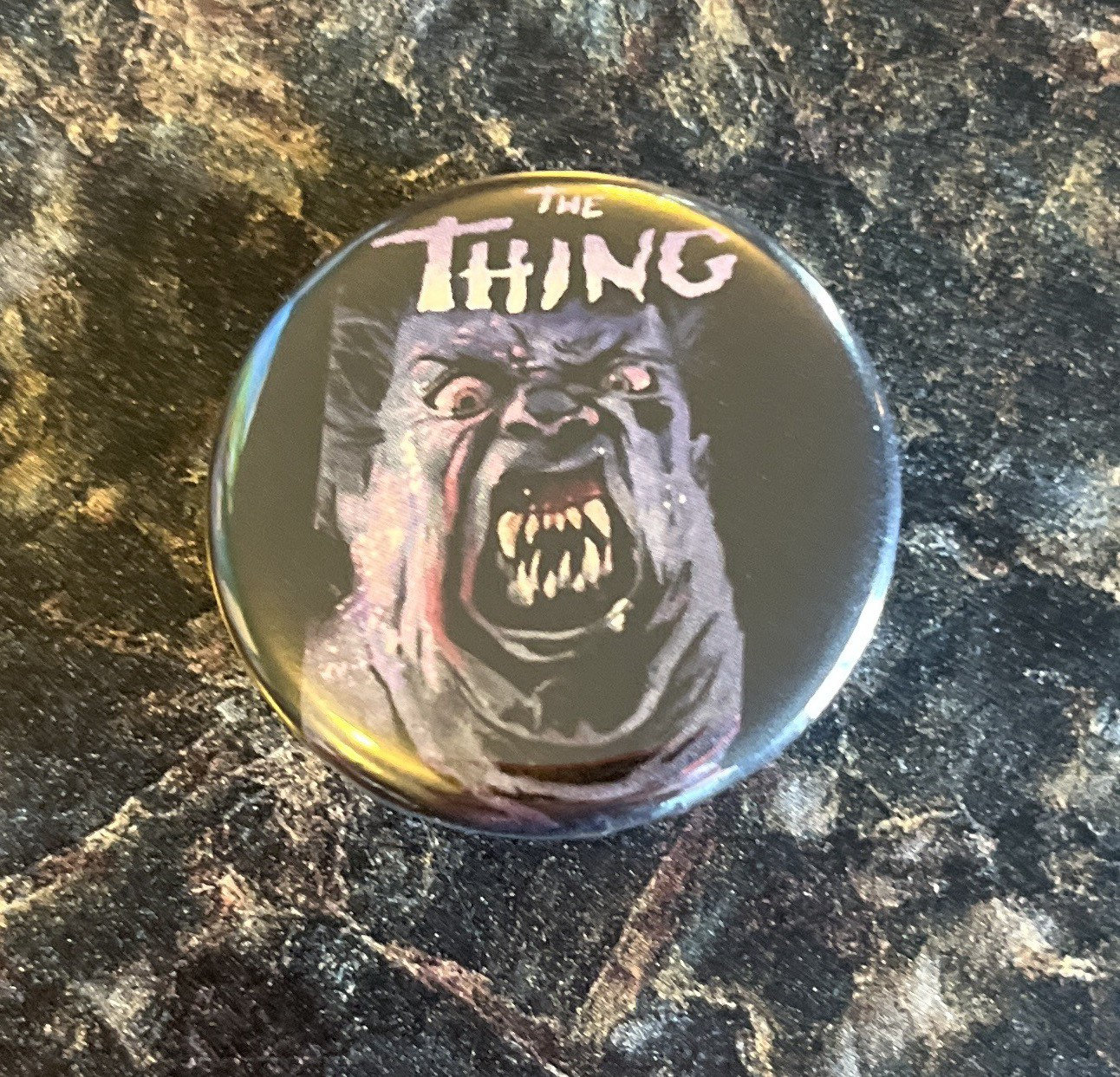 The Thing: Creature Button - Etsy