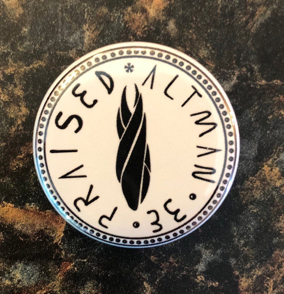 Dead Space: Altman Be Praised With Marker Button Technical - Etsy