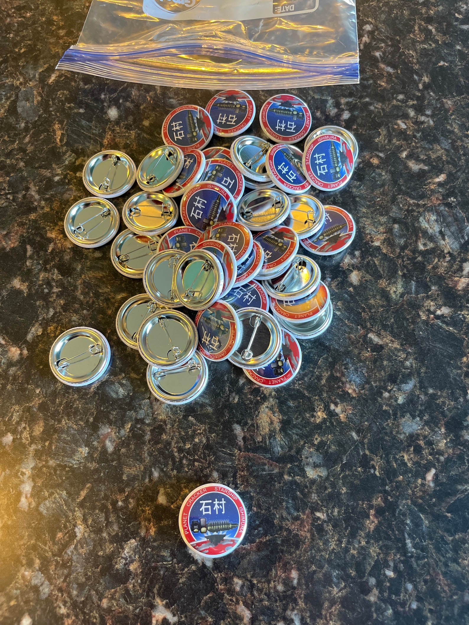 Dead Space: Planet Cracker Starship Ishimura Button - Etsy