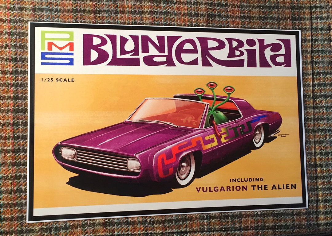 Blunderbird THUNDERBIRD Meets Monsters A Go GO - Etsy