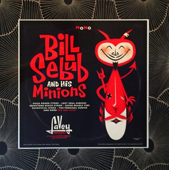 Fred Lammers' LP Series HAPPY DEVIL on Anton | Etsy