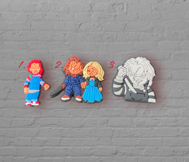 Chucky Croc Charm Childs Play Halloween Shoe Charms PVC Charms - Etsy