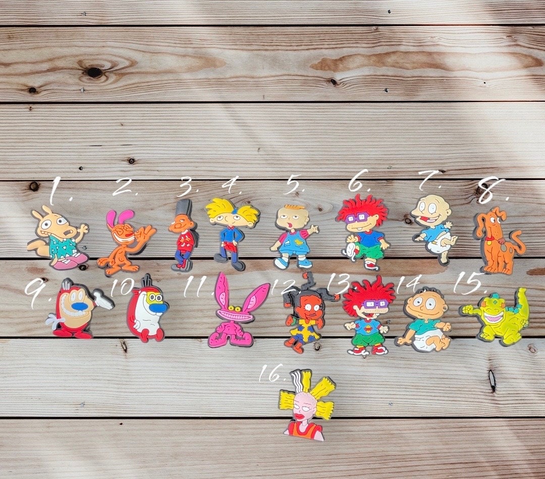 90s Nickelodeon Croc Charm Nickelodeon Characters 90s Nickelodeon Shoe ...