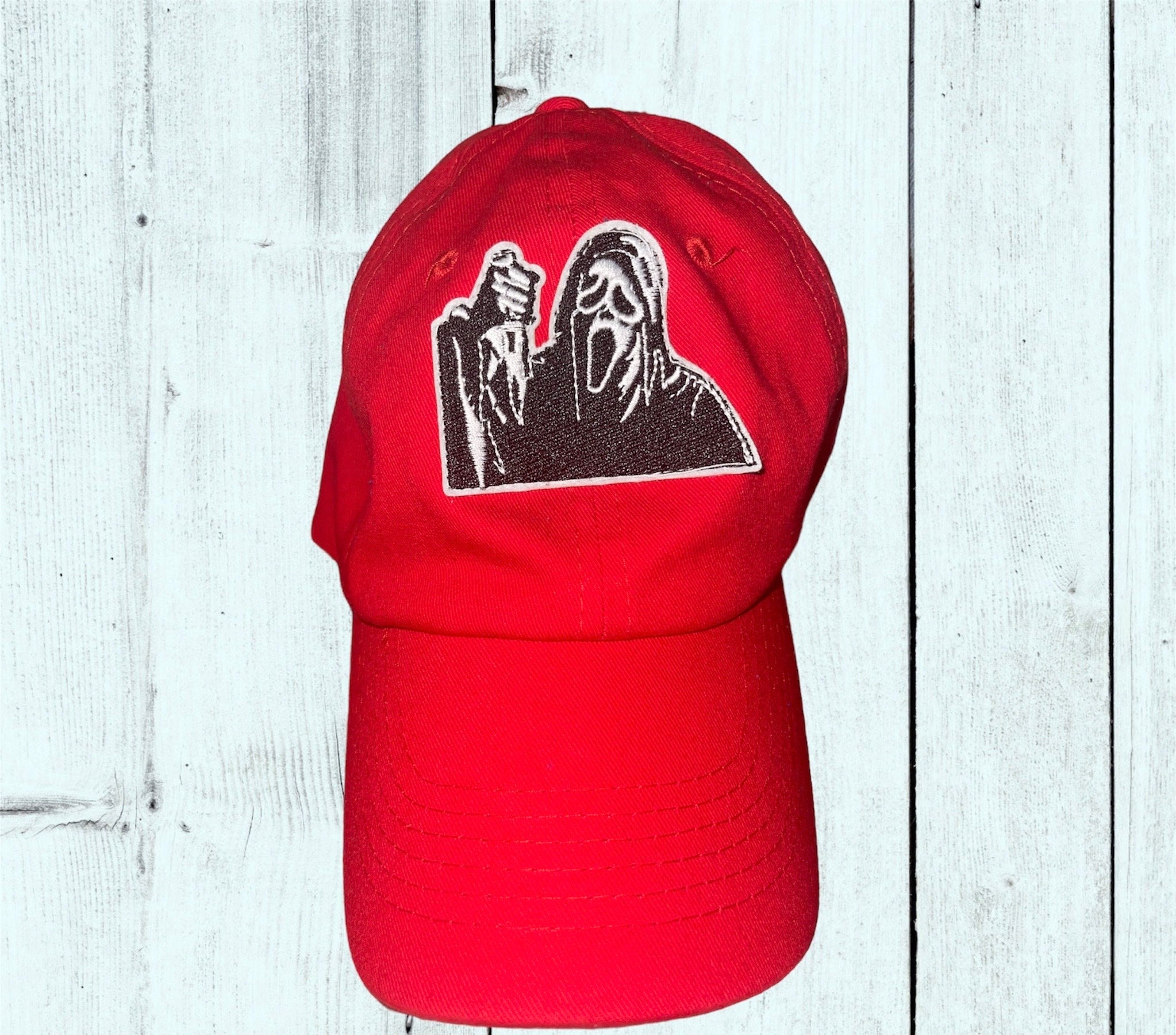 Scream Ghostface Dad Hat - Etsy