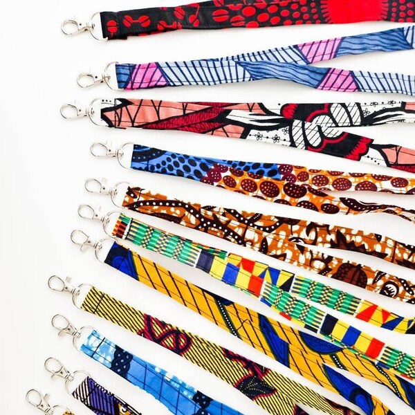 Fabric Lanyard - Etsy