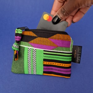 African Print Coin Purse, African Print Bag Organiser, Ankara Wallet ...