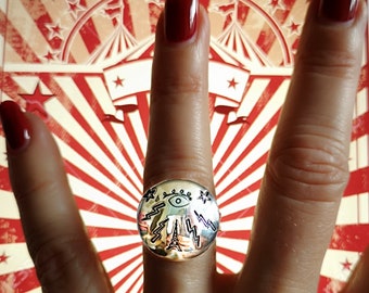 Secret society ring | Etsy