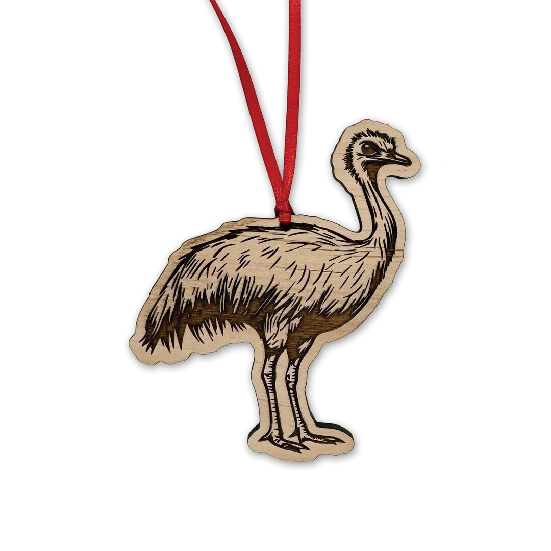 Emu Christmas Ornament - Etsy