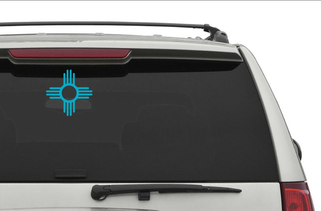 Zia Symbol Sticker / Decal New Mexico State Zia Pueblo Sun | Etsy